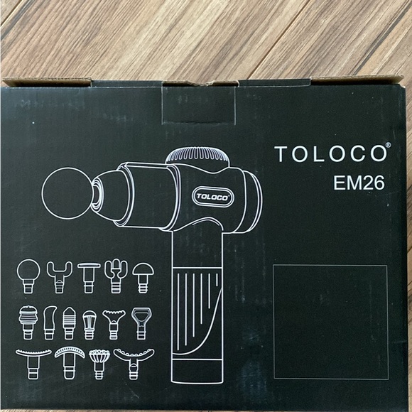 Other | Toloco Massage Gun Deep Tissue Back Massage Gun | Poshmark